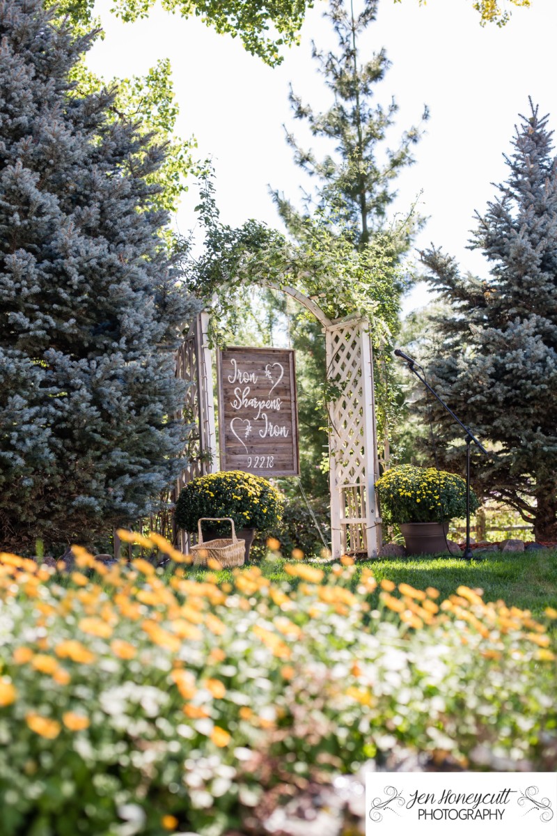 Maddie + Garrett's backyard wedding in Lakewood [Littleton photographer]