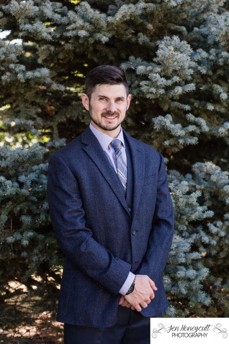 Maddie + Garrett's backyard wedding in Lakewood [Littleton photographer]