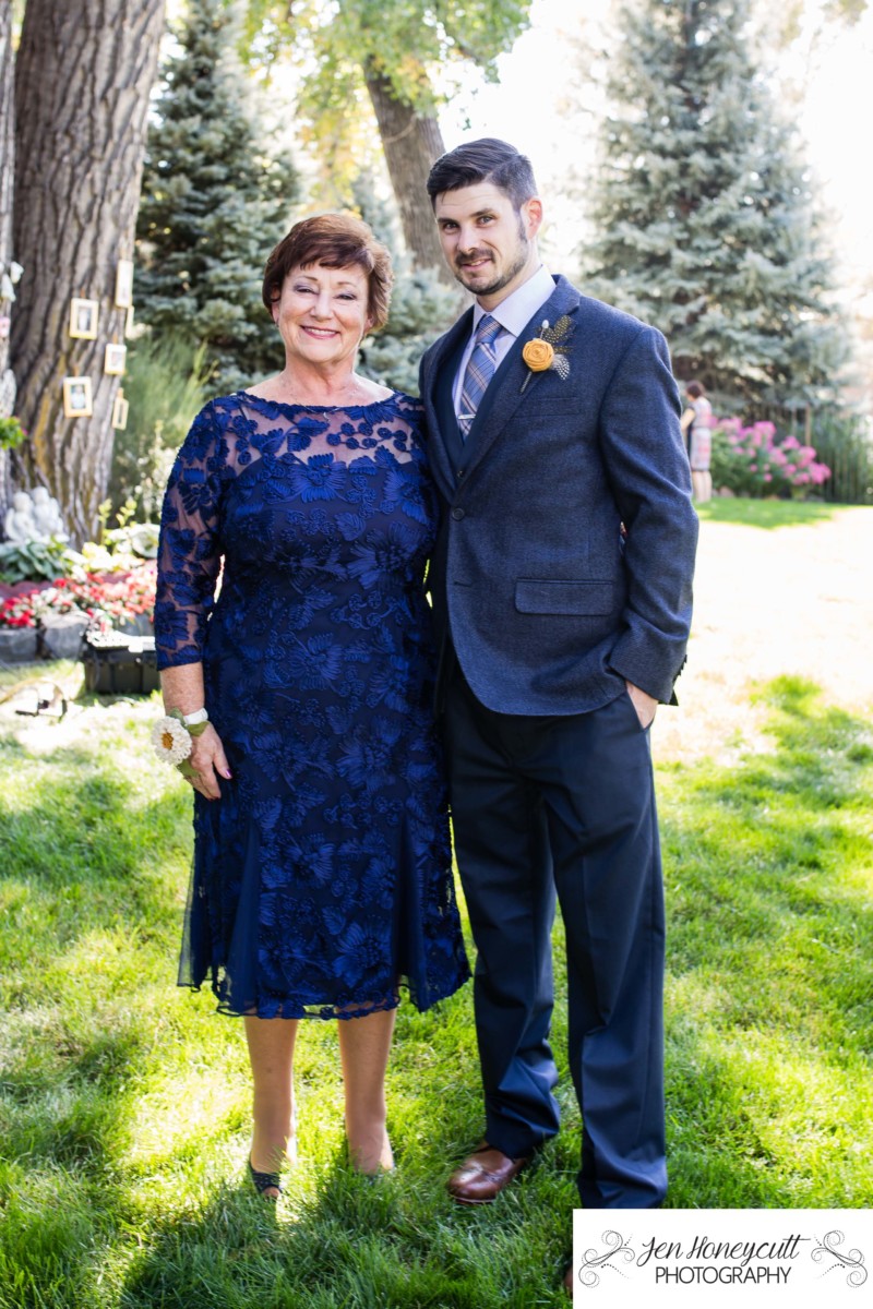 Maddie + Garrett's backyard wedding in Lakewood [Littleton photographer]