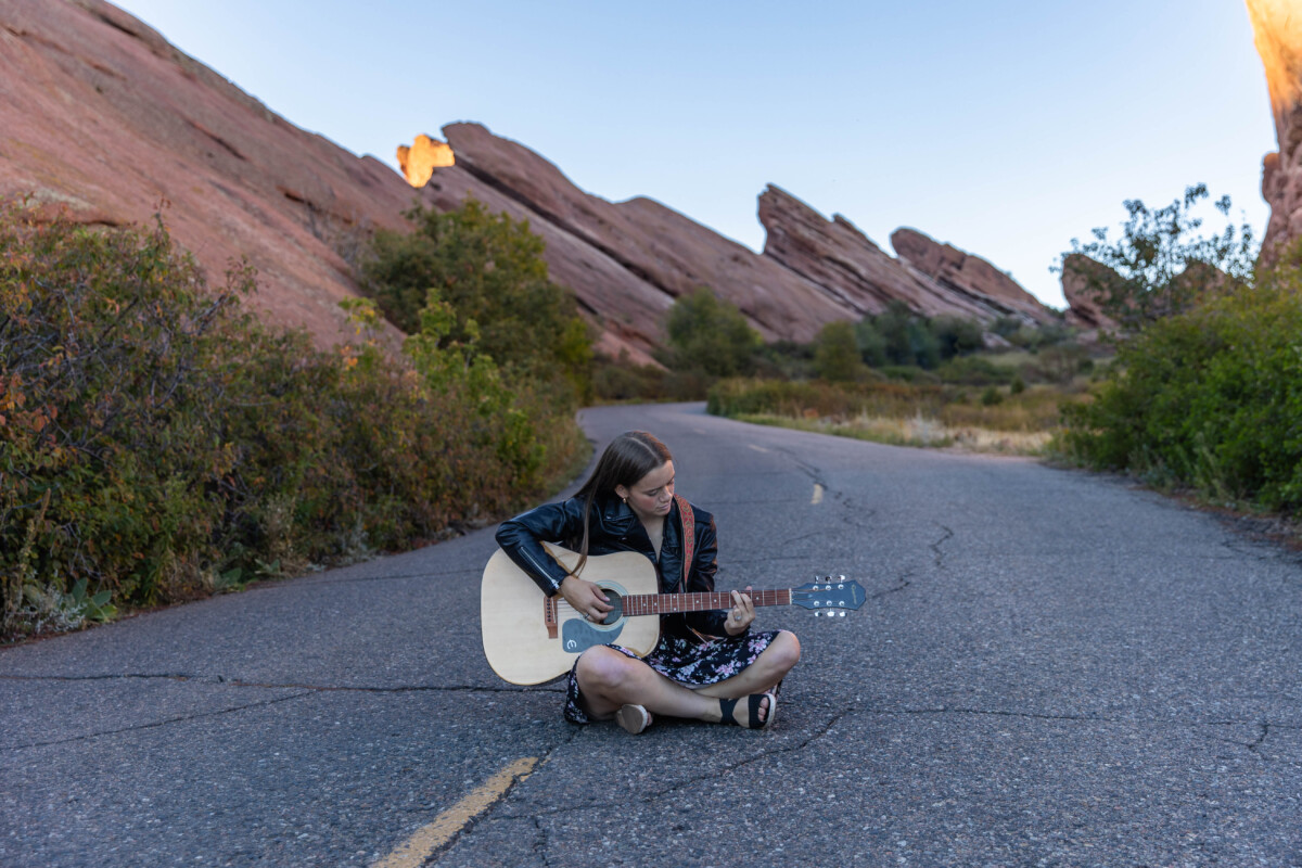 Littleton high school senior photographer Colorado Red Rocks