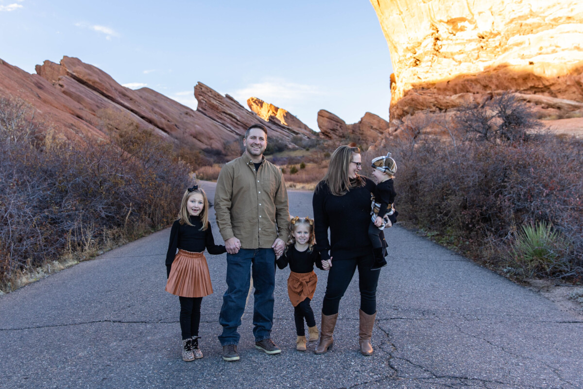 Littleton family photographer Red Rocks Morrison CO