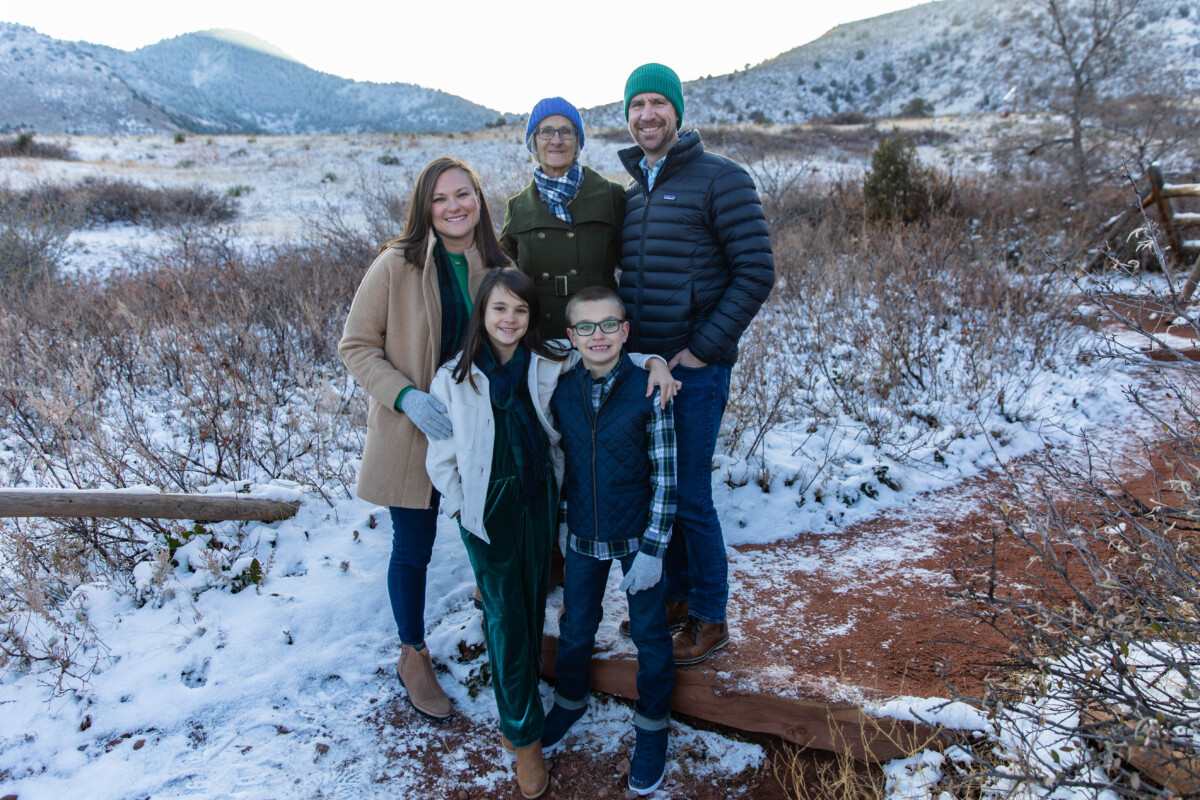 Littleton family photographer Red Rocks park in Colorado